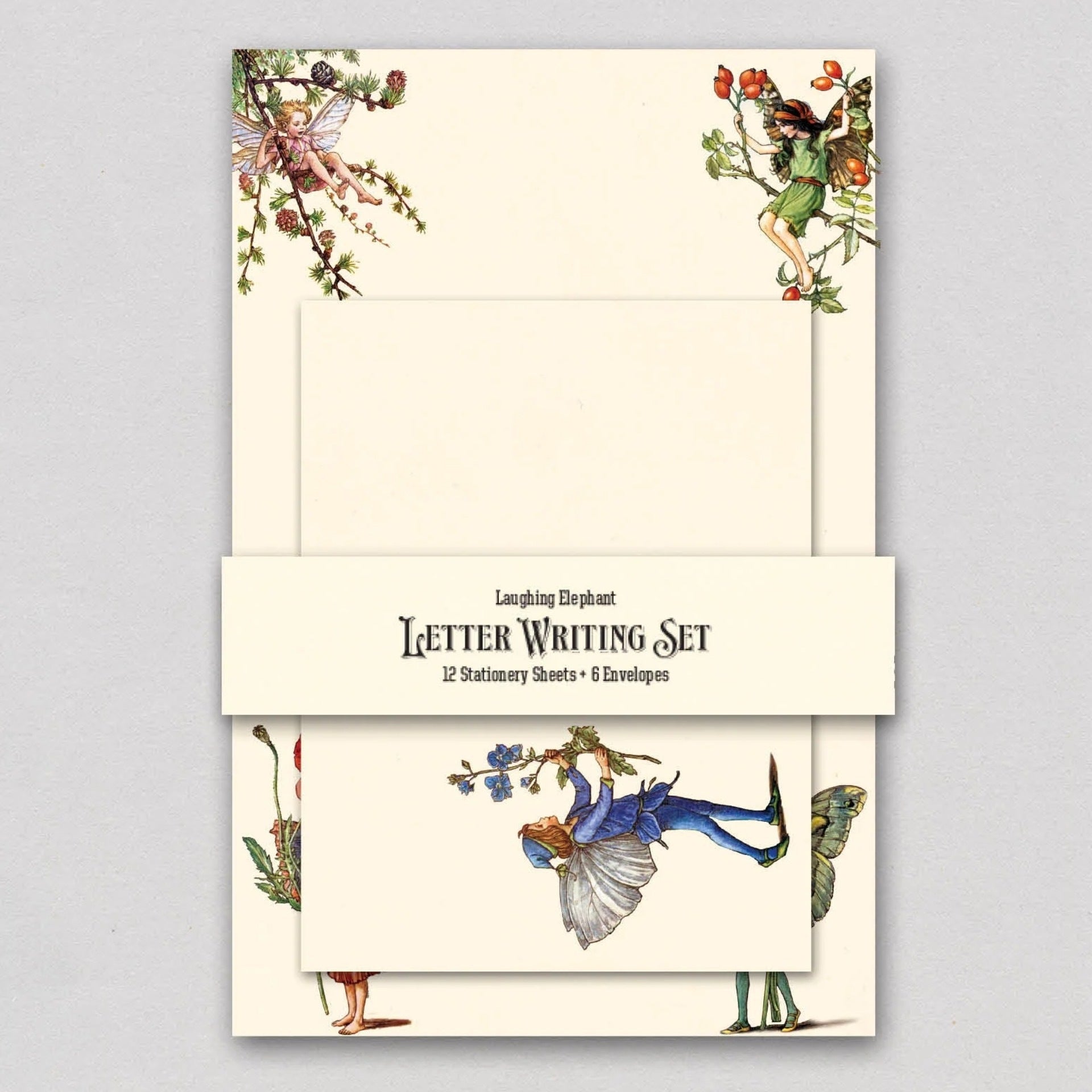 Fairies Letter Writing Set Laughing Elephant | The Art Garden